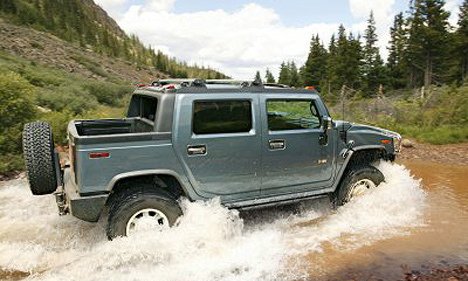 Hummer H2 technical specifications and fuel economy